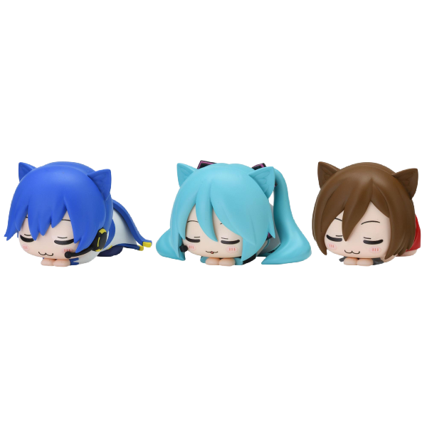 Ohiruneko "Hatsune Miku Series" Mini Figure "Hatsune Miku ･ MEIKO ･ KAITO" (EX) [Pack of ...