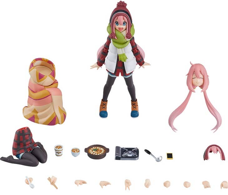 Yuru Camp Kagamihara Nadeshiko Figma 519 DX Edition | P-Rex Hobby | 4545784067376