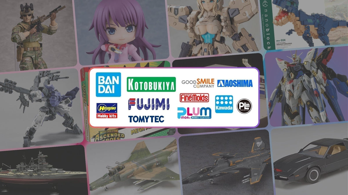 Japanese Model Kit Brands Guide: Complete List | P-Rex Hobby