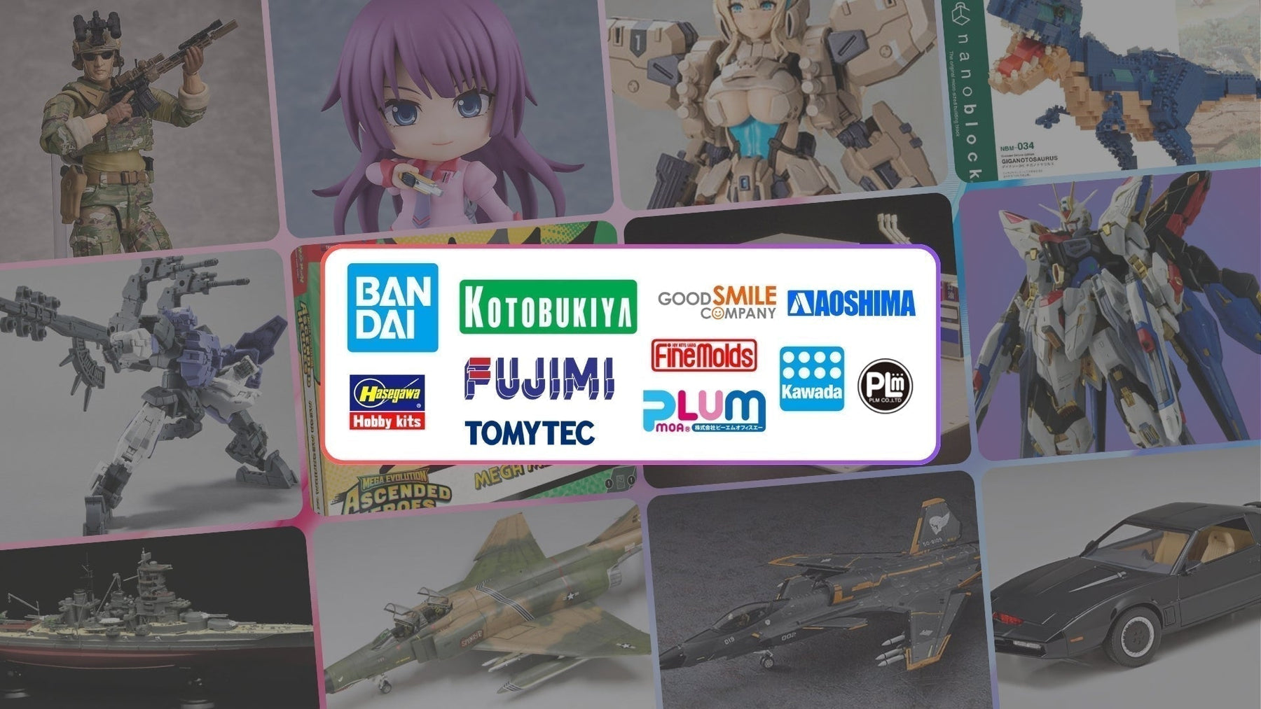 Japanese Model Kit Brands Guide: Complete List | P-Rex Hobby