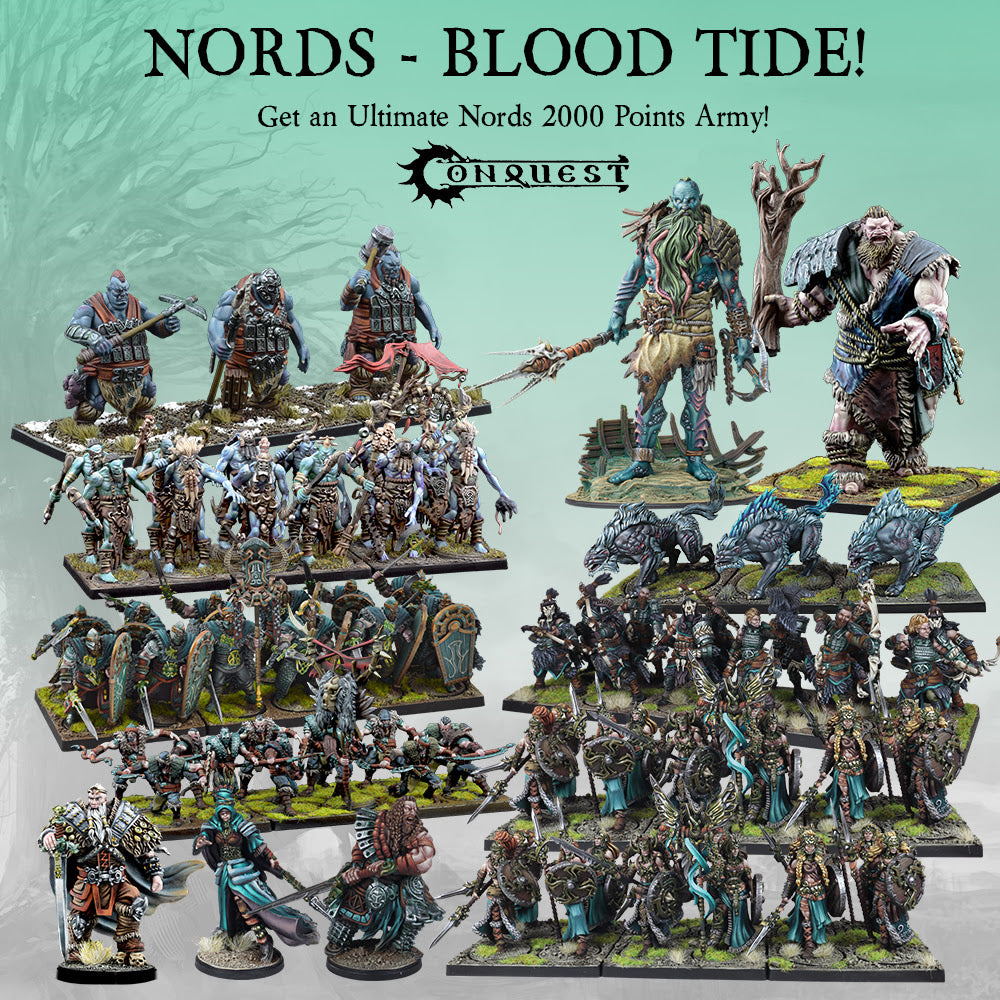 Conquest, Nords Blood Tide 2000pt Army (PBW1041) **Made to Order ...