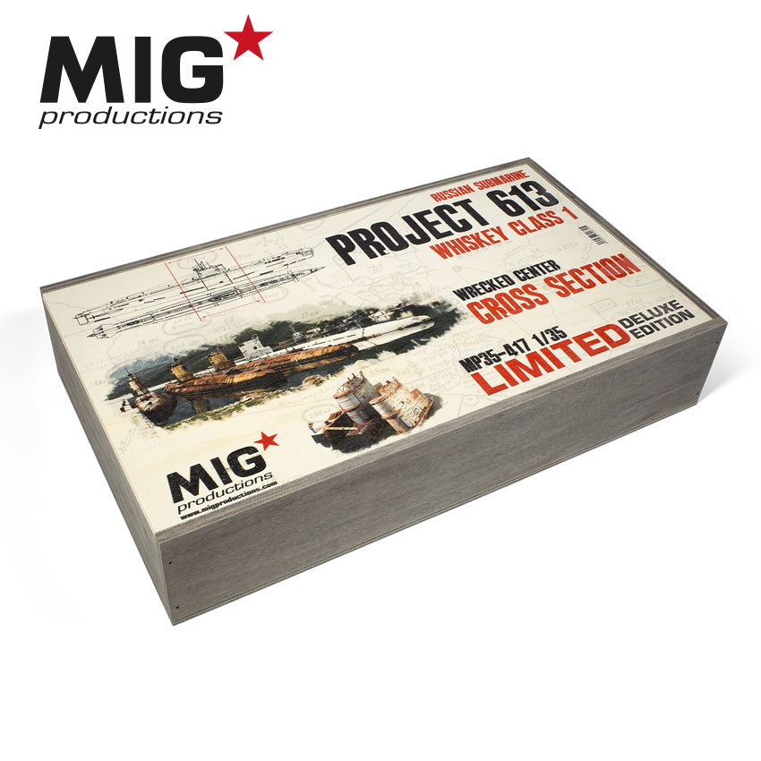 MIG 1/35 Russian Submarine Project 613 Limited Deluxe Edition | P-Rex ...