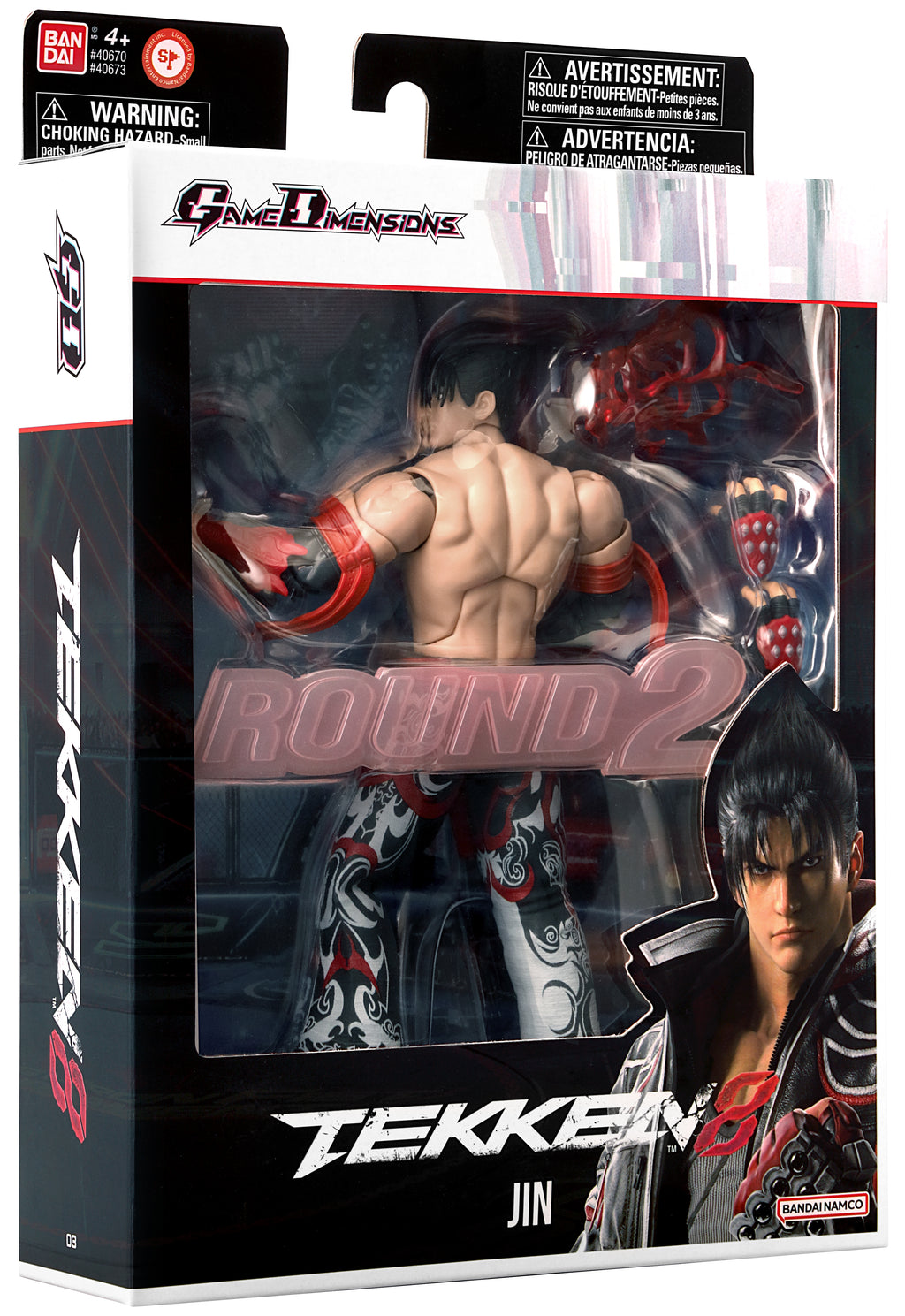 Bandai GameDimensions Tekken Action Figure -Jin Kazama- "Tekken 8" | P ...