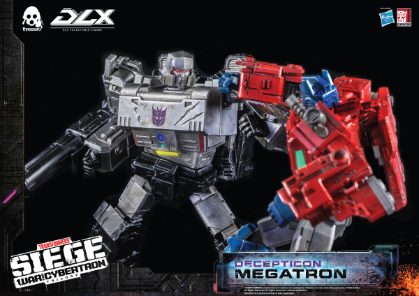 threezero Transformers: War for Cybertron Trilogy - DLX Megatron ...
