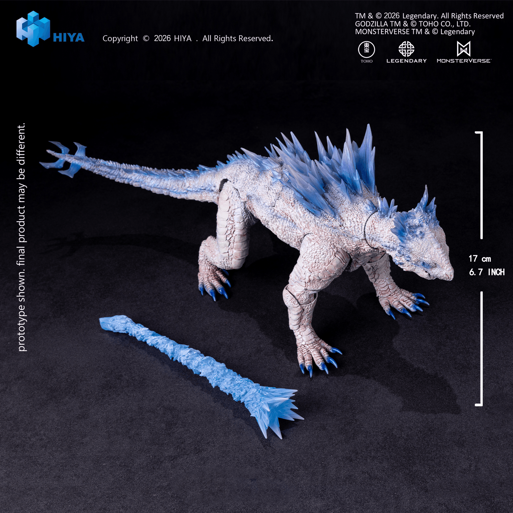None Scale 6.7 Inch Godzilla x Kong The New Empire Frost Bite Blast ...