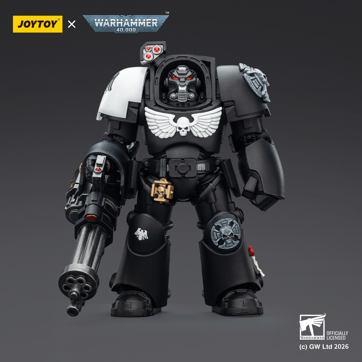 Raven Guard Terminator 3 with Power Fist and Assault Cannon Action ...