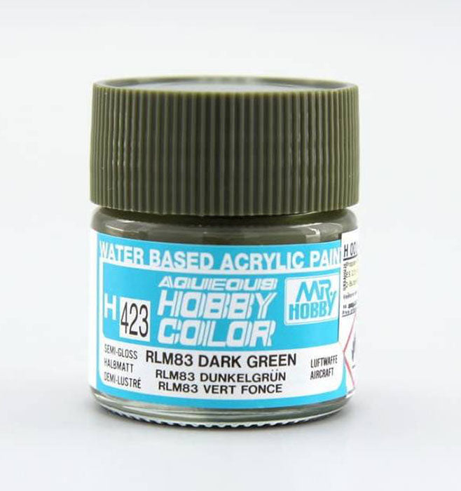 Mr Hobby H423 RLM83 Dark Green [German luftwaffe airclaf](4973028505399 ...