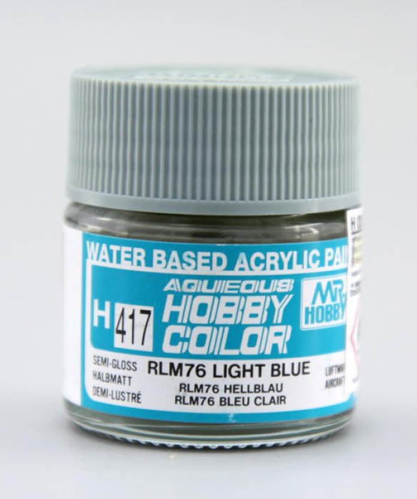 Mr Hobby H417 RLM76 Light Blue [German luftwaffe airclaf](4973028505344 ...