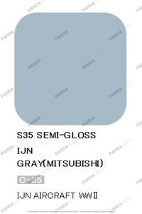 Mr Hobby Mr Color Spray - S35 IJN Gray Mitsubishi (Semi-Gloss/Aircraft ...