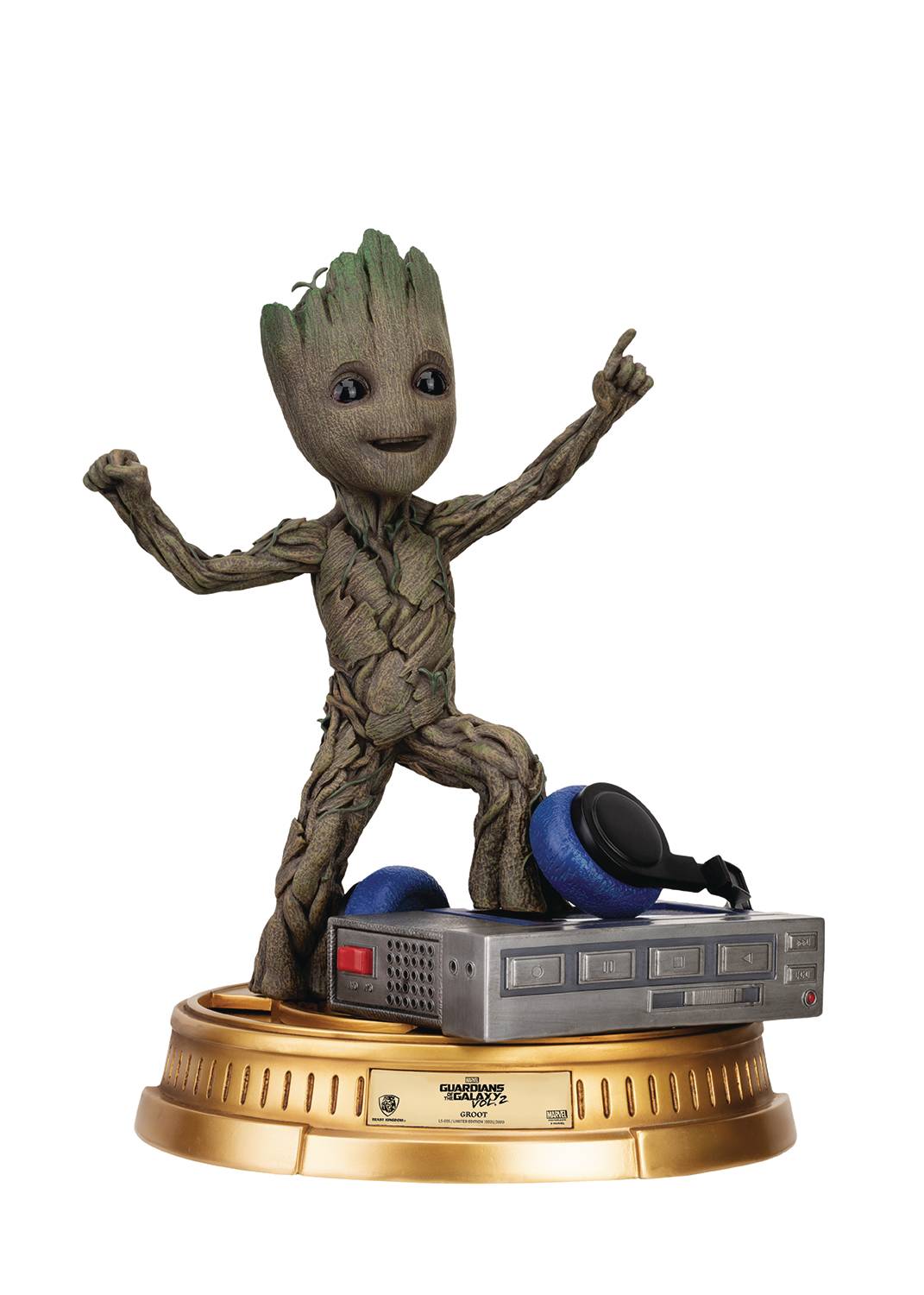 Infinity Saga Ser LS-095 Dancing Groot Life Size Statue Net | P-Rex ...