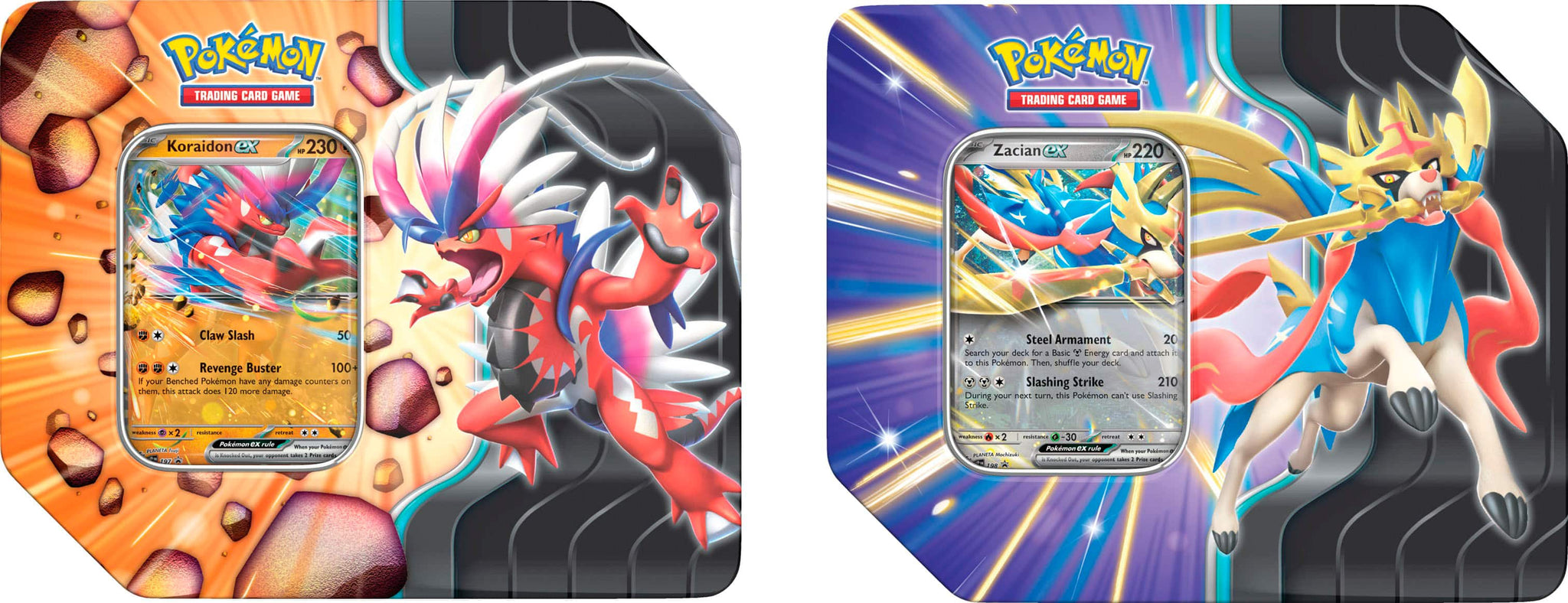 POKEMON SLASHING LEGENDS TIN(196214108745) | P-Rex Hobby