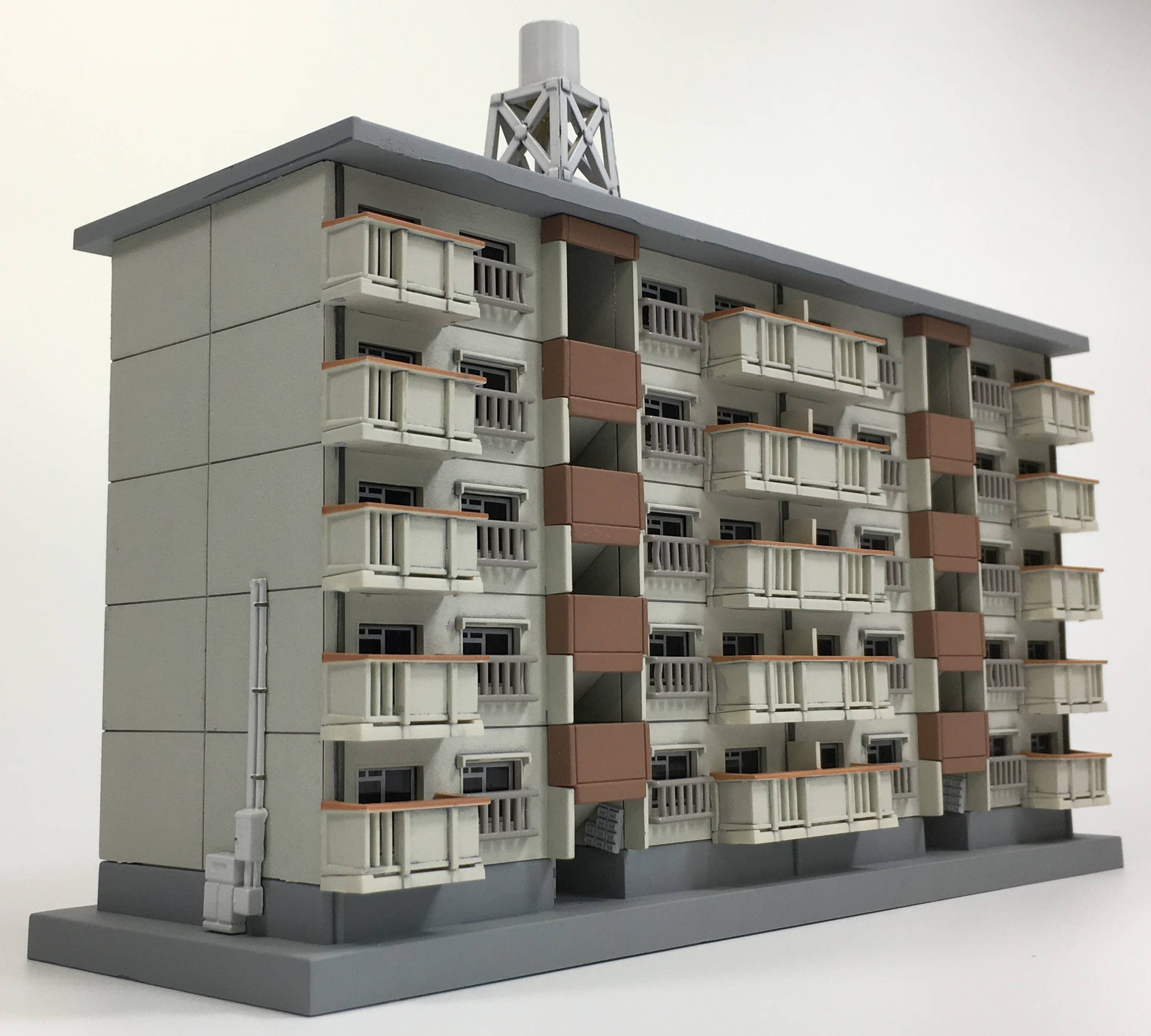 Aoshima 1/150 Housing Complex (4905083103814) | P-Rex Hobby