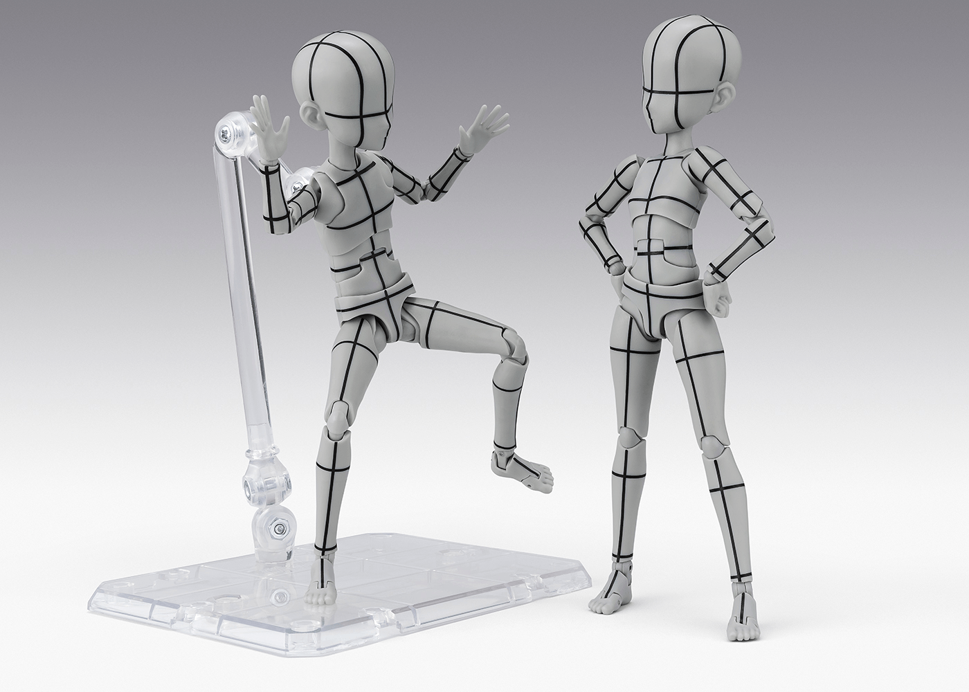 BODY-KUN -KEN SUGIMORI- Edition -WIREFRAME-(Gray Color Ver.)|P-Rex Hobby