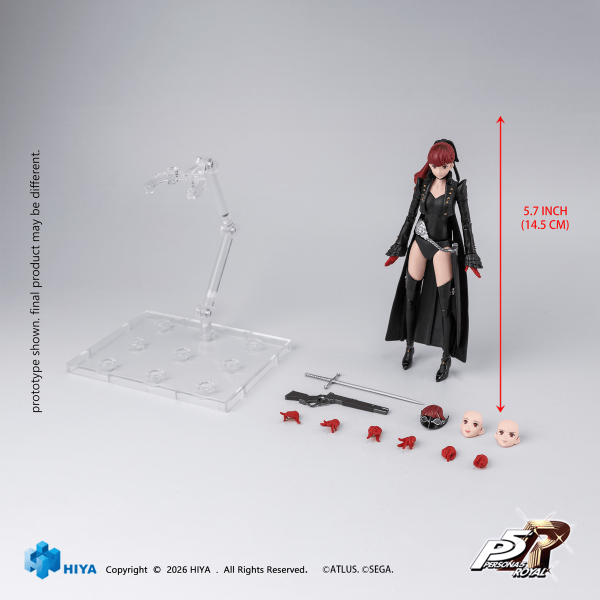 1/12 Scale 6 Inch Persona 5 Royal Violet Action Figure | P-Rex Hobby