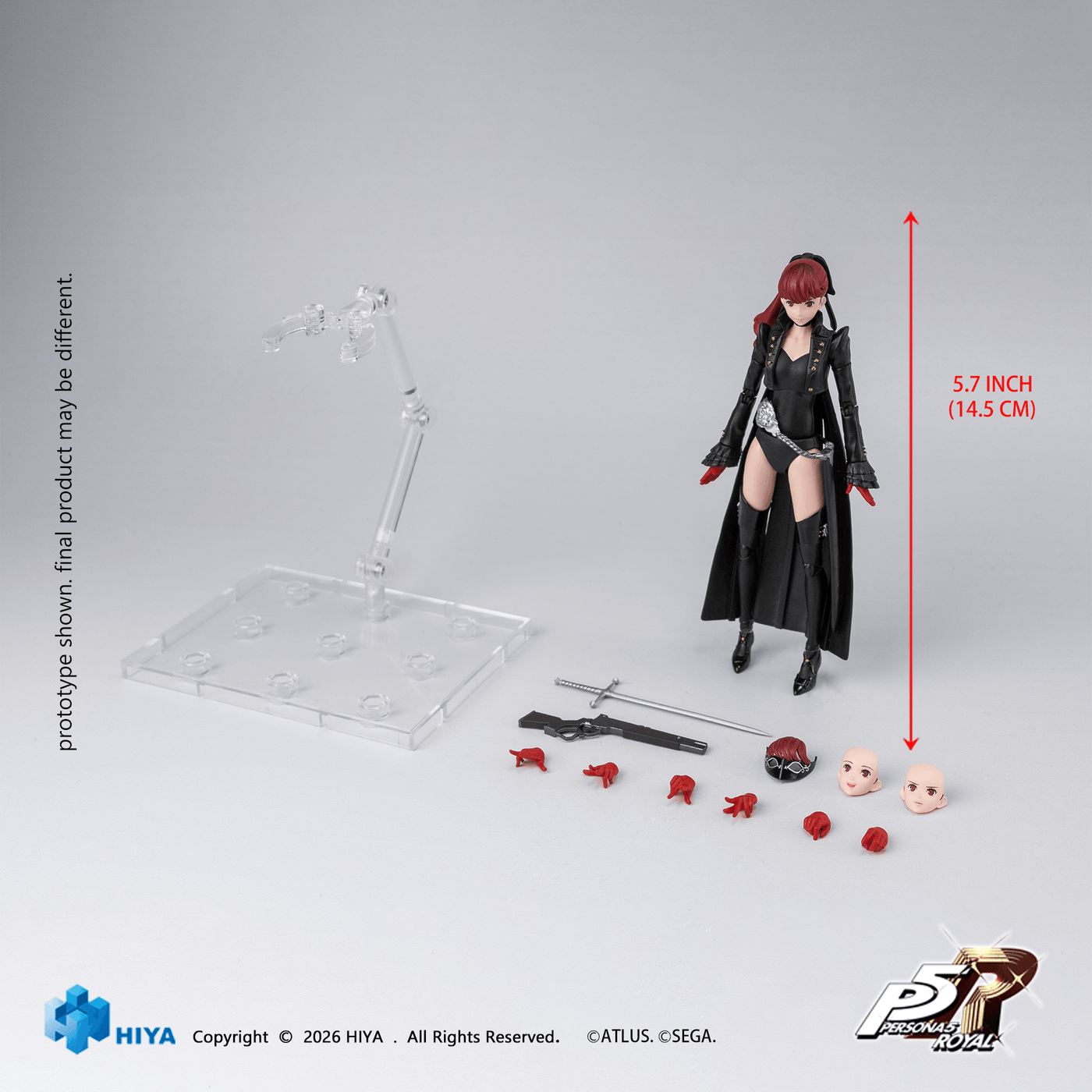 1/12 Scale 6 Inch Persona 5 Royal Violet Action Figure | P-Rex Hobby