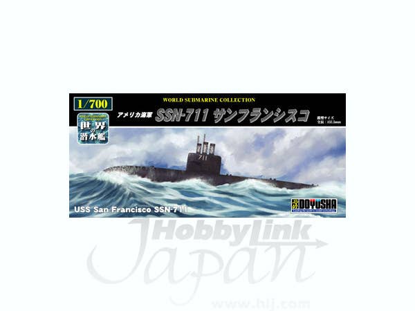 Doyusha 1/700 USS San Francisco SSN-711 Model Kit | P-Rex Hobby ...