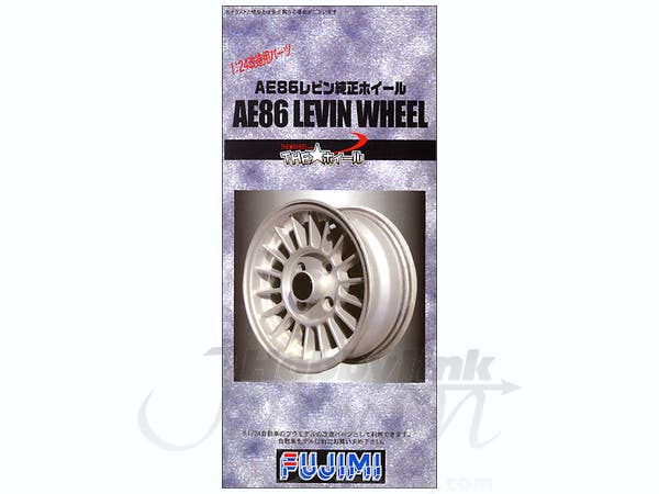 Fujimi 1/24 The Wheel Series (No.62) AE86 LEVIN Wheel & Tire Set 17 in ...