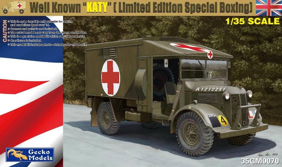 Gecko 1/35 Famous Katy Special Edition Model Kit | P-Rex Hobby ...