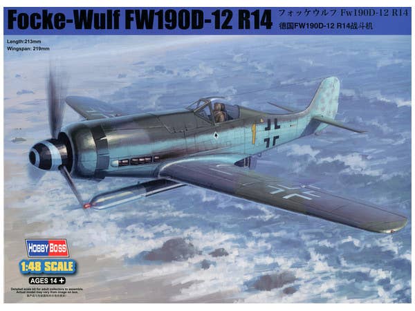 Hobby Boss 1/48 Focke-Wulf FW190D-12 R14 Model Kit | P-Rex Hobby ...