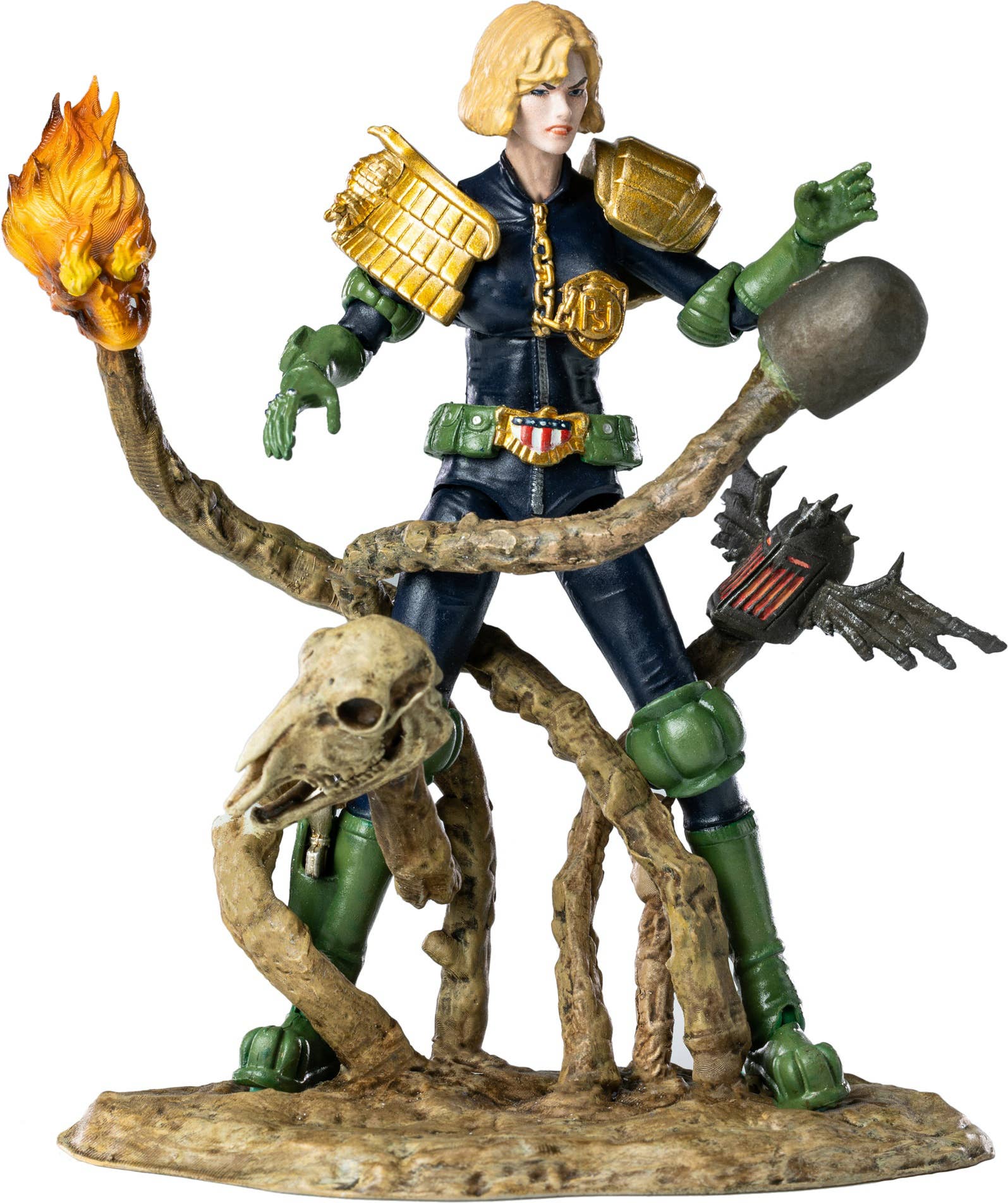Judge Anderson VS The Dark Judges Figure(6957534203152) | P-Rex Hobby