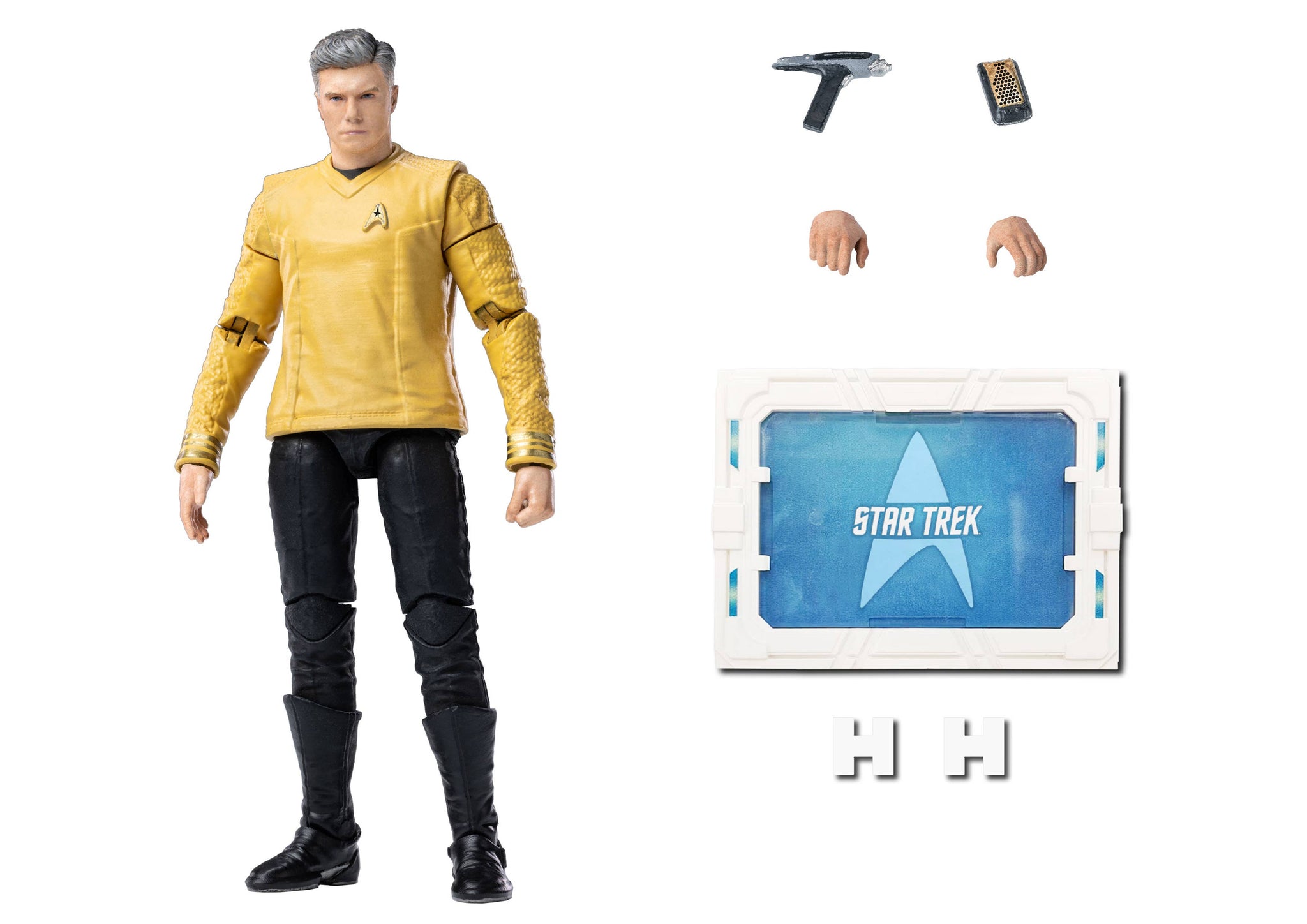 Exquisite Mini Series 4 inch STAR TREK STRANGE NEW WORLDS Pike Action ...