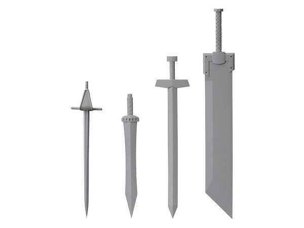 Kotobukiya M.S.G Weapon Unit 33 Knight Sword Model Kit (4934054260188 ...