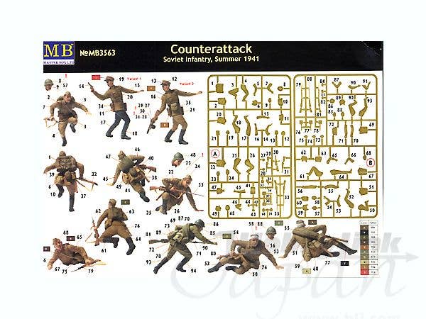 MASTER BOX 1/35 Counterattack – P-REX Anime Hobby Store