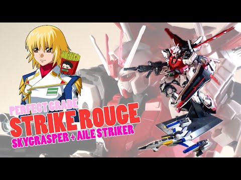 Bandai PG 1/60 Strike Rouge Sky Grasper | P-Rex Hobby | 4573102642349