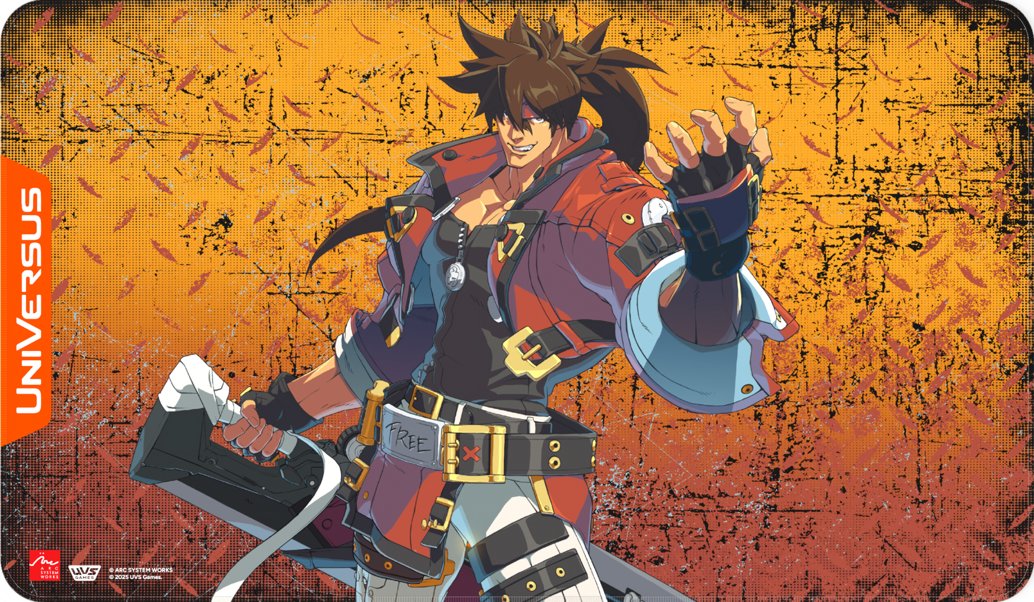 GUILTY GEAR - STRIVE - PLAYMAT SOL BADGUY | P-Rex Hobby