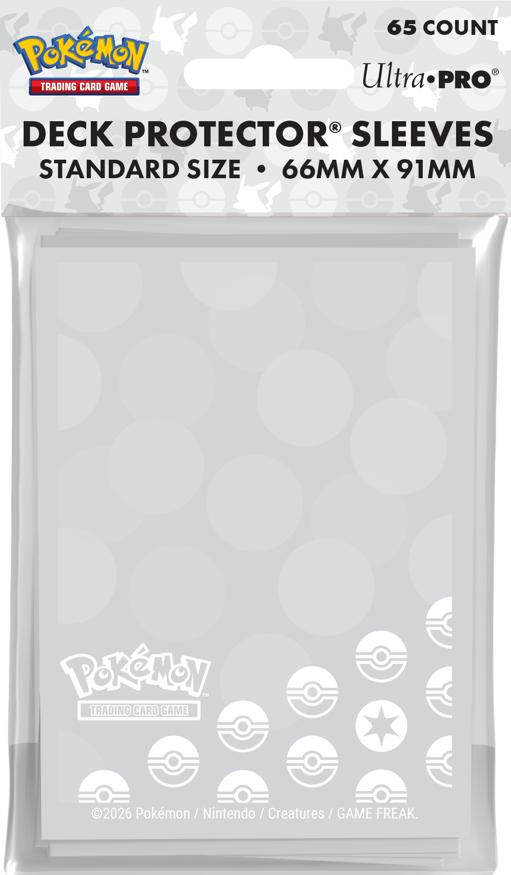 UP D-PRO POKEMON ENERGY COLORLESS TYPE 65CT | P-Rex Hobby