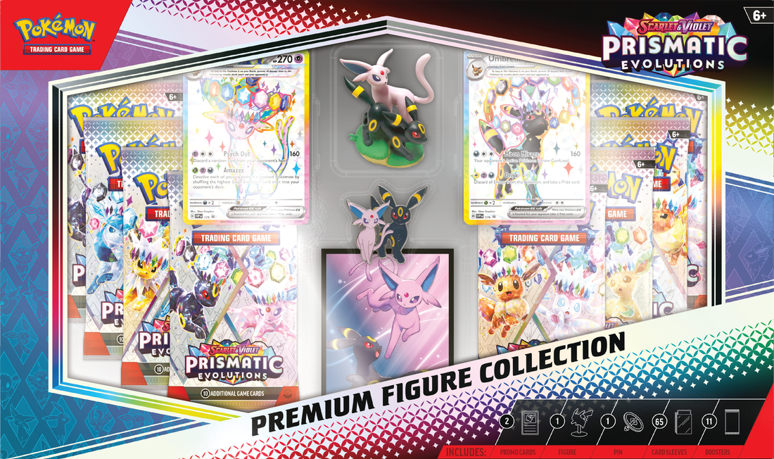 POKEMON SCARLET AND VIOLET PRISMATIC EVOLUTIONS PREMIUM FIGURE ...