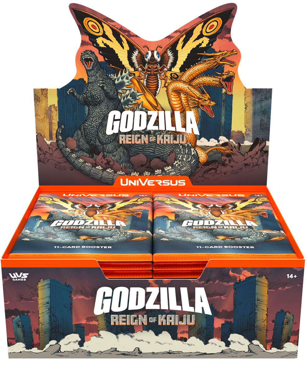 GODZILLA: REIGN OF KAIJU BOOSTER DISPLAY | P-Rex Hobby
