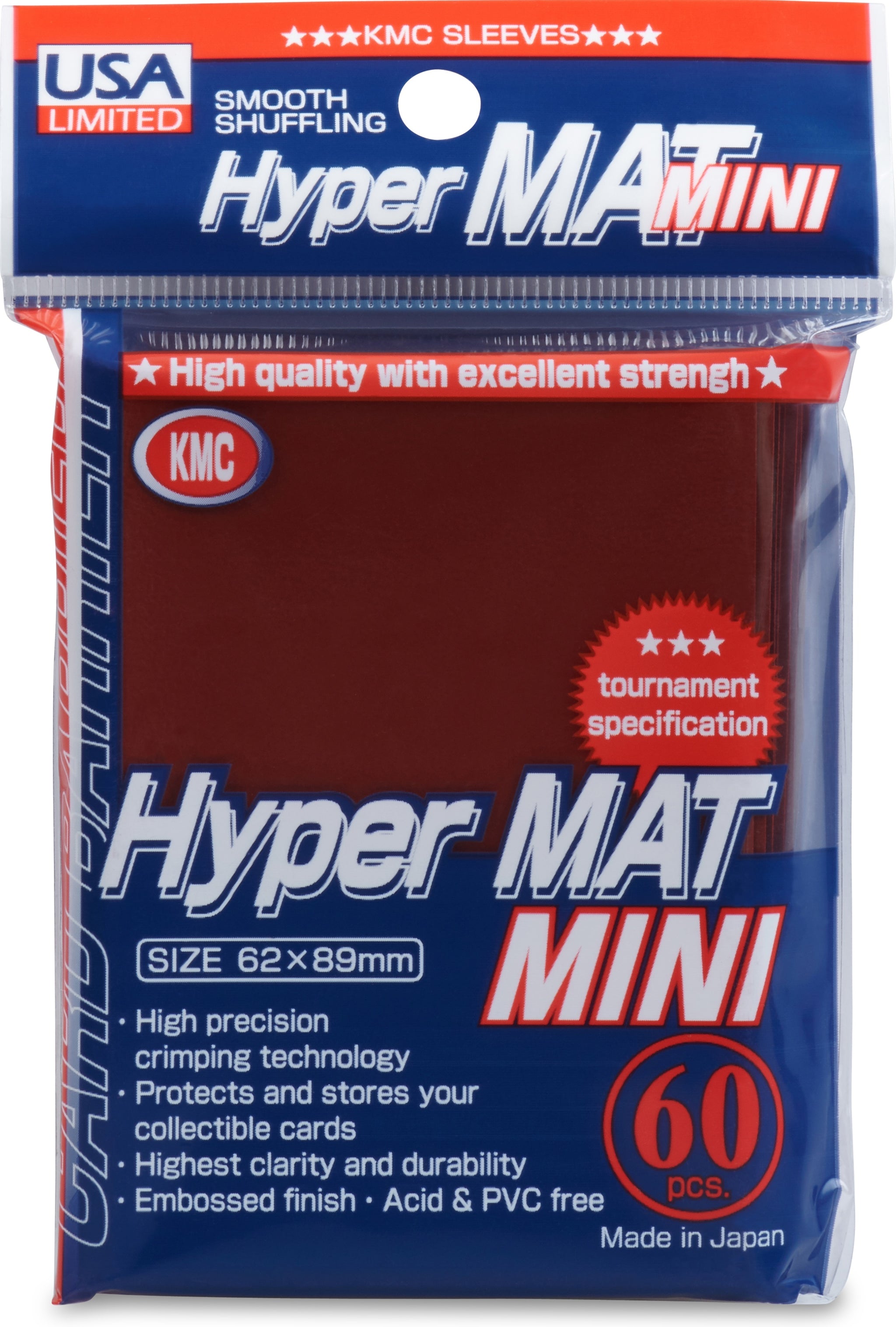 KMC MINI HYPER MATTE RED | P-Rex Hobby