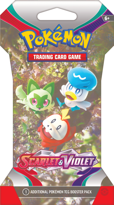 SLEEVED POKEMON SV1 SCARLET AND VIOLET PACK|P-Rex Hobby