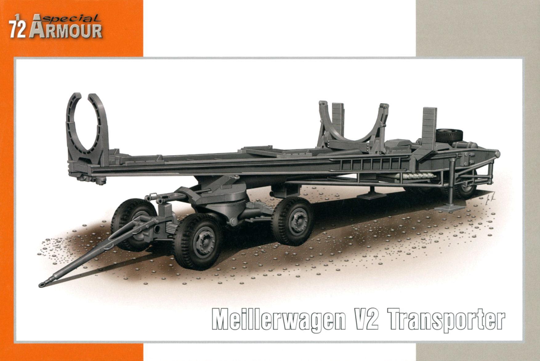 Special Armour 1/72 Meillerwagen V-2 Transporter Model Kit ...