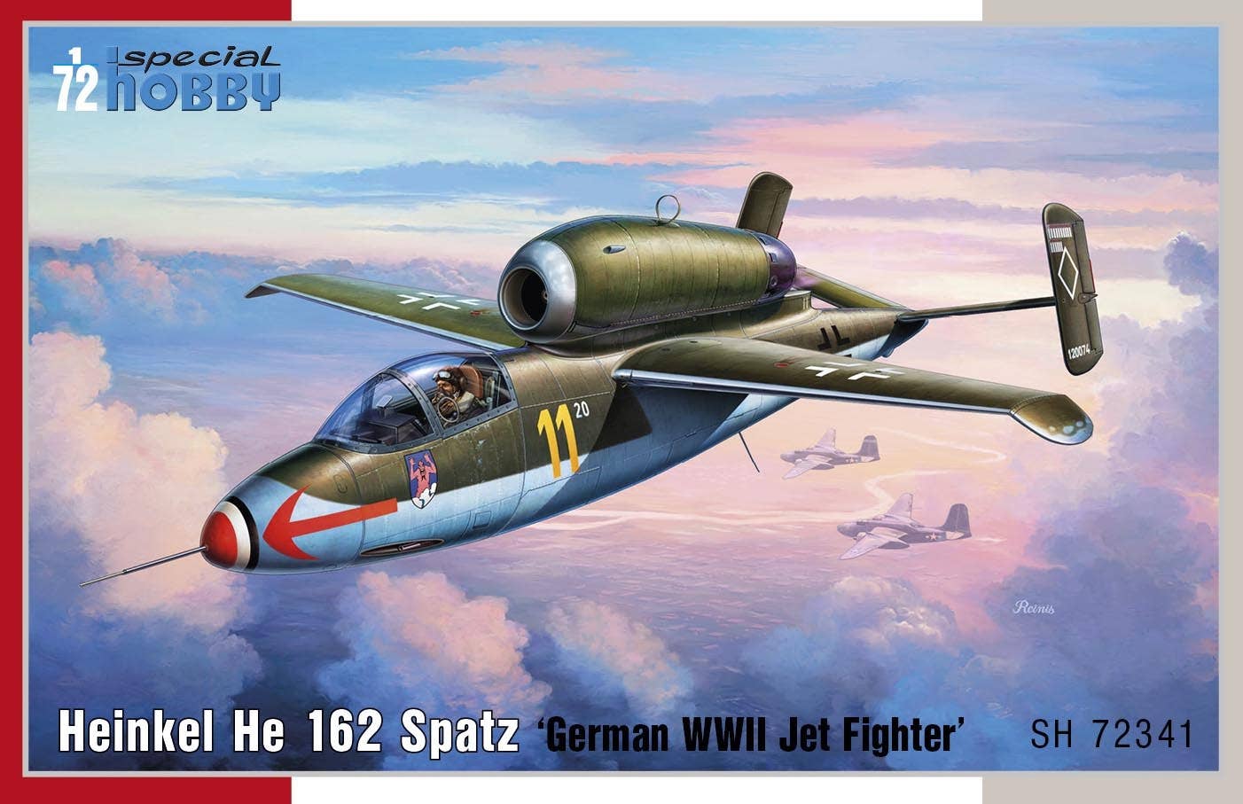 Special Hobby 1/72 Heinkel He 162 Spatz Model Kit (8594071087371) | P ...