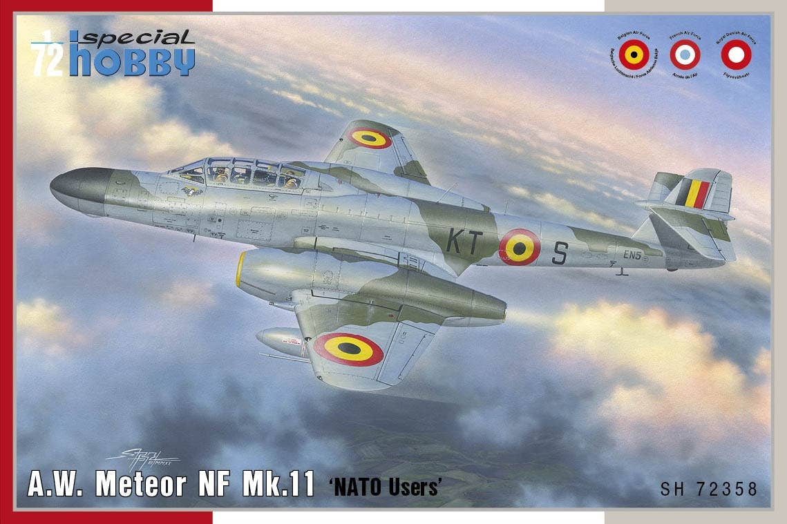Special Hobby 1/72 A.W. Meteor NF Mk.11 Model Kit (8594071087494) | P ...
