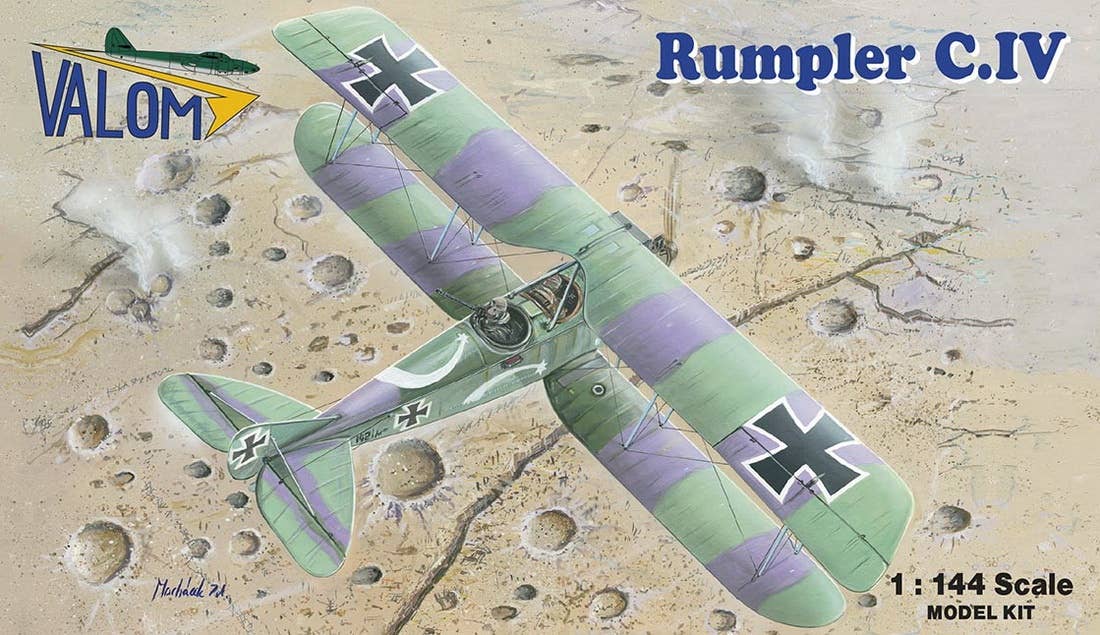 Valom 1/144 Rumpler C.IV (Double Set) Model Kit (8594054294161) | P-Rex ...