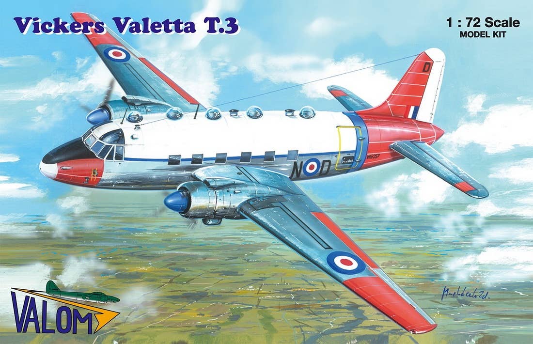 Valom 1/72 Vickers Valetta T-3 Model Kit | P-Rex Hobby | 8594054291436