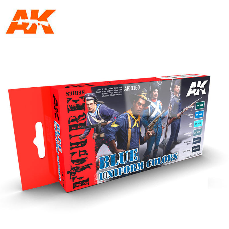 AK Interactive Blue Uniform Colors – P-REX Hobby