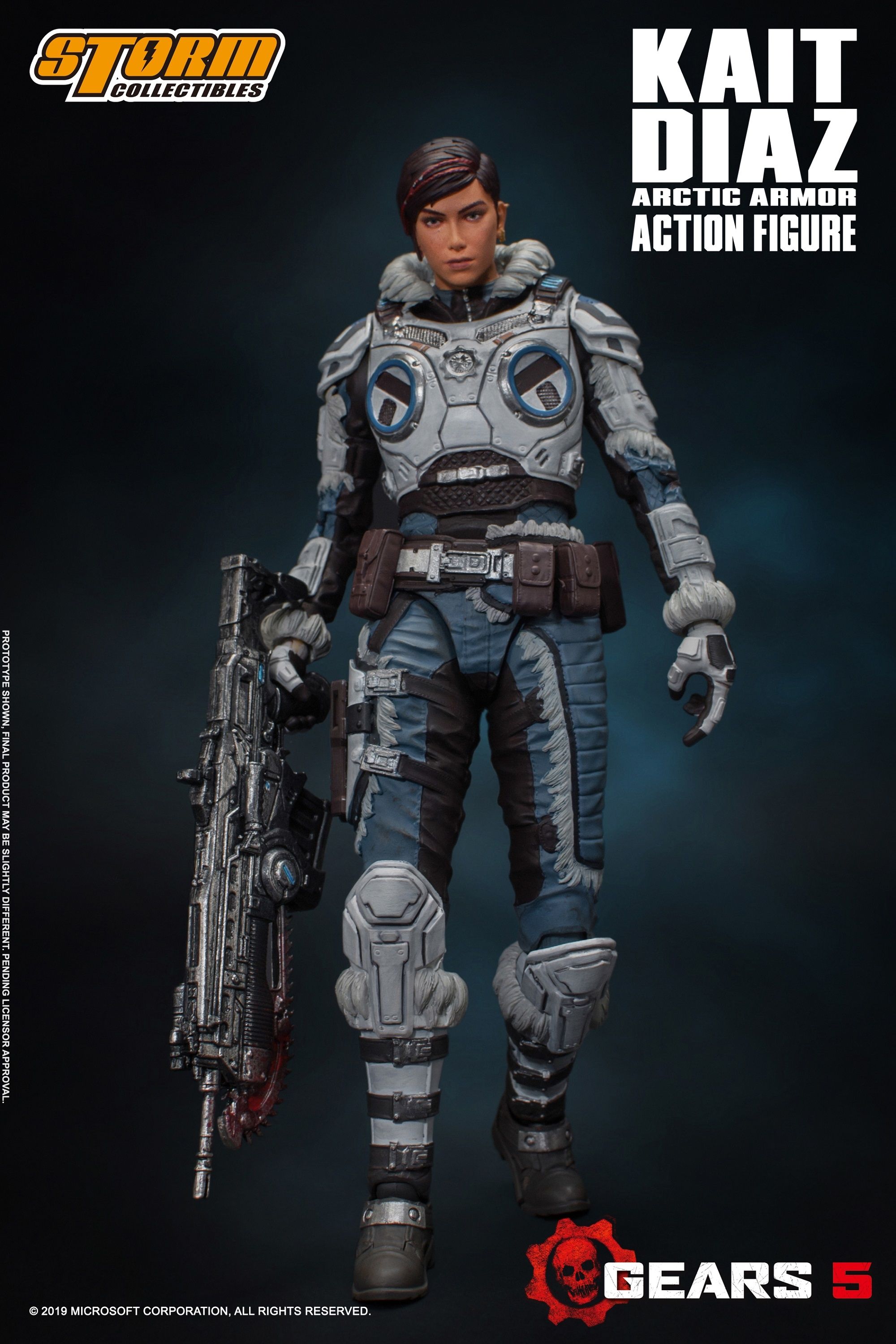Storm Collectibles 1/12 Kait Diaz Gears of War Action Figure | P-Rex ...