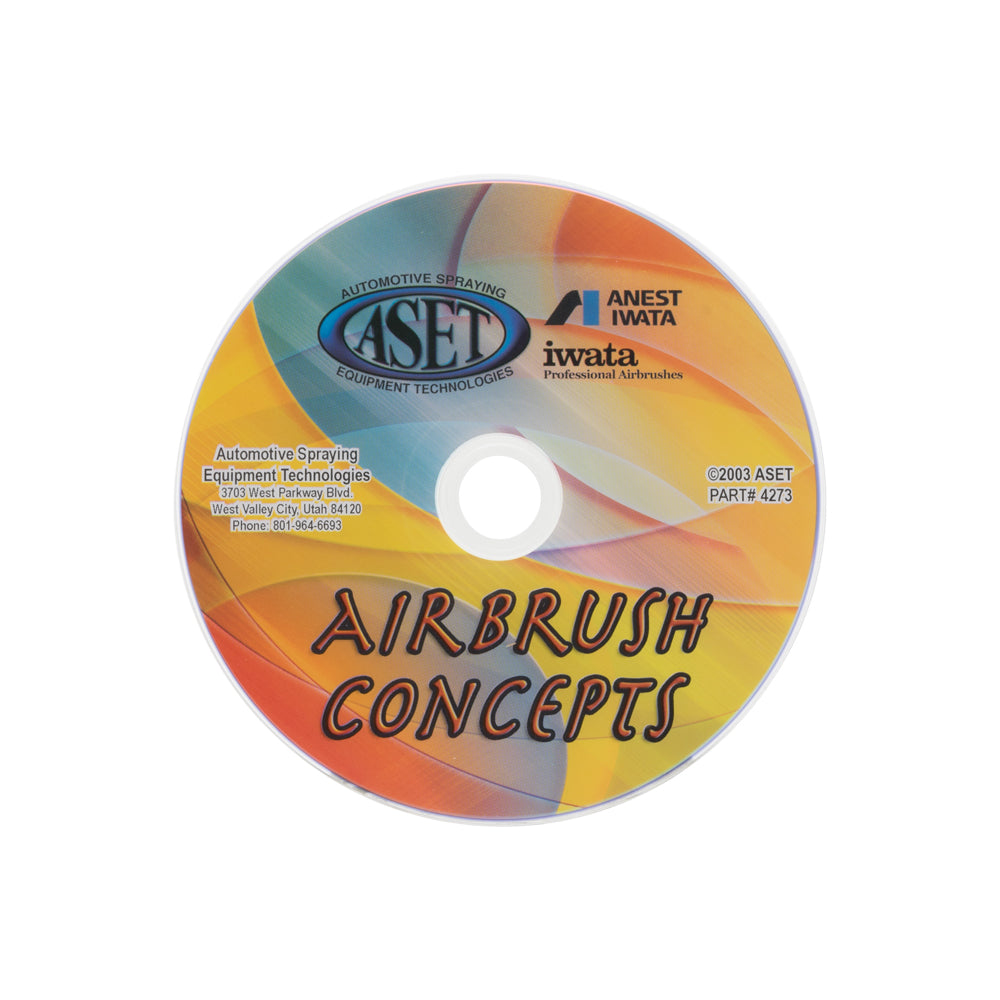 Iwata Airbrush Concepts DVD | P-Rex Hobby | 734748210031