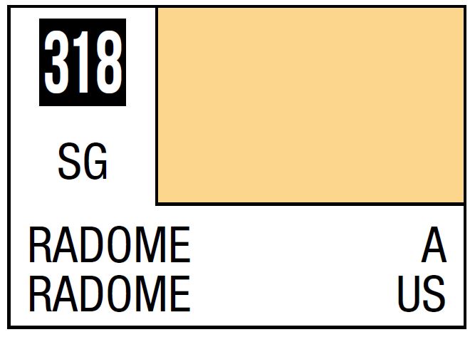 Mr. Hobby Mr. Color 318 Radome Semi-Gloss Aircraft Paint | P-Rex Hobby ...
