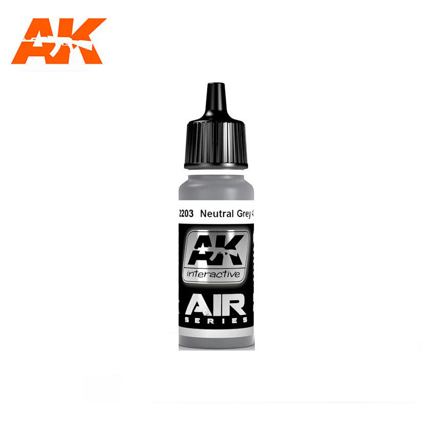 AK Interactive Neutral Grey 43 17ml Paint | P-Rex Hobby | 8436564928641