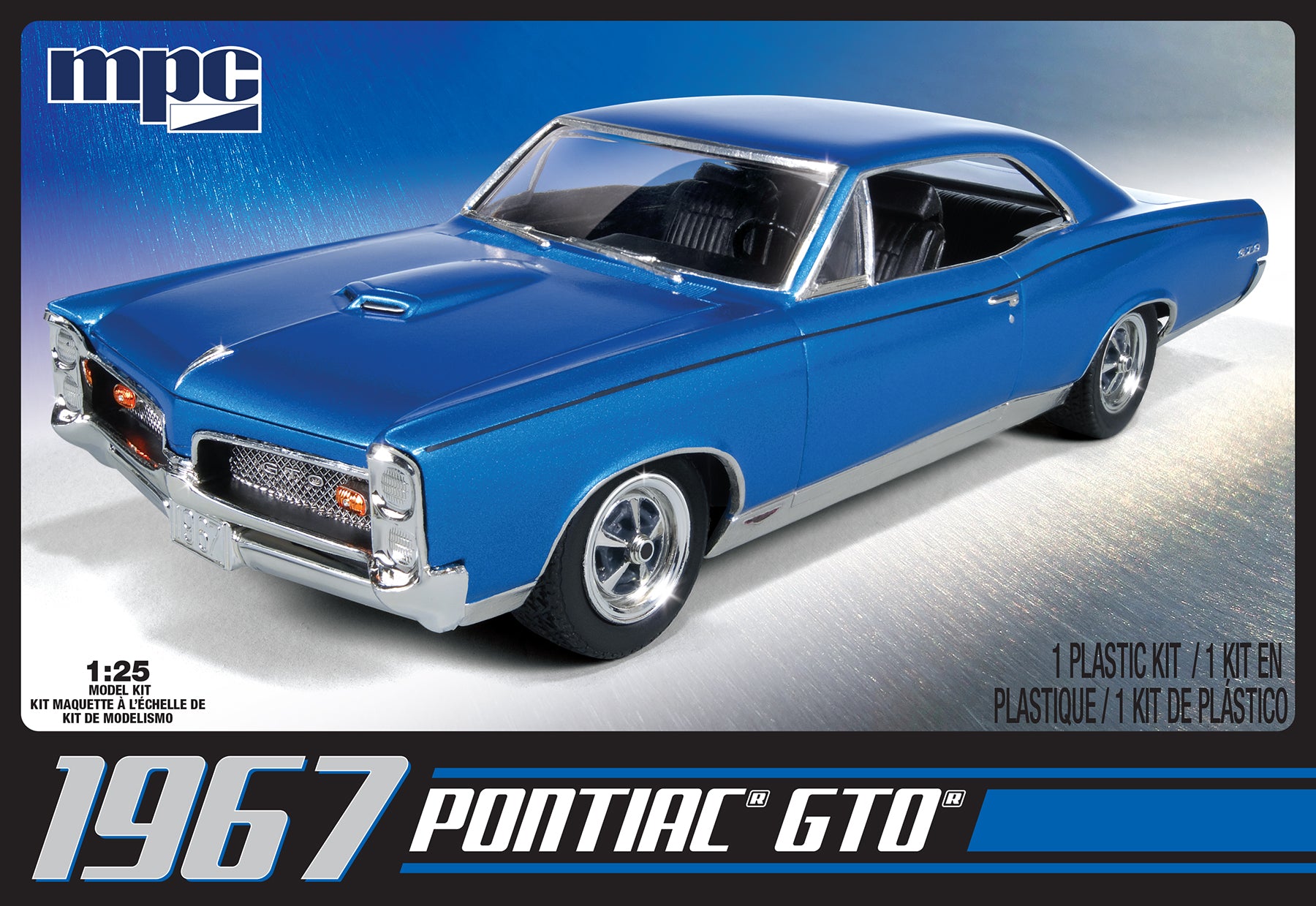 MPC 1/25 1967 Pontiac GTO Model Kit | P-Rex Hobby | 858388007100