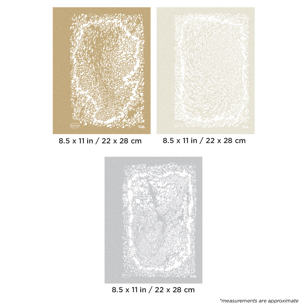 IWATA Artool Texture FX 3 Xtreme Freehand Airbrush Templates by Gerald ...