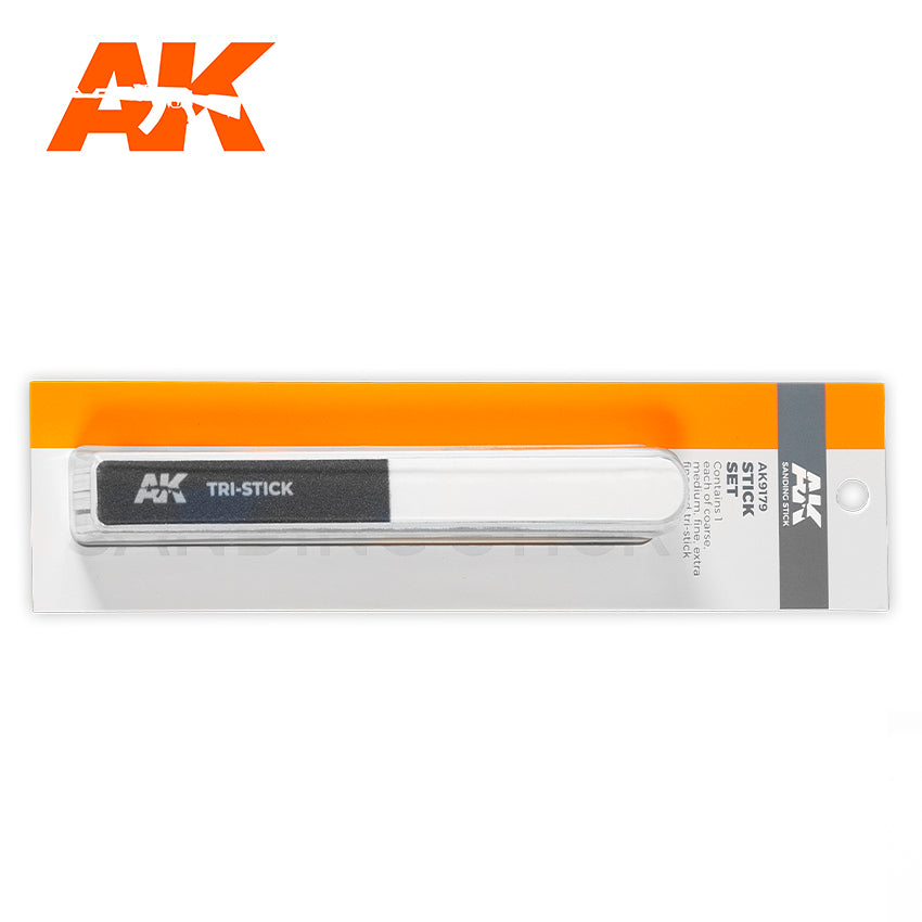 AK Interactive Sanding Stick Set (8435568312326) | P-Rex Hobby