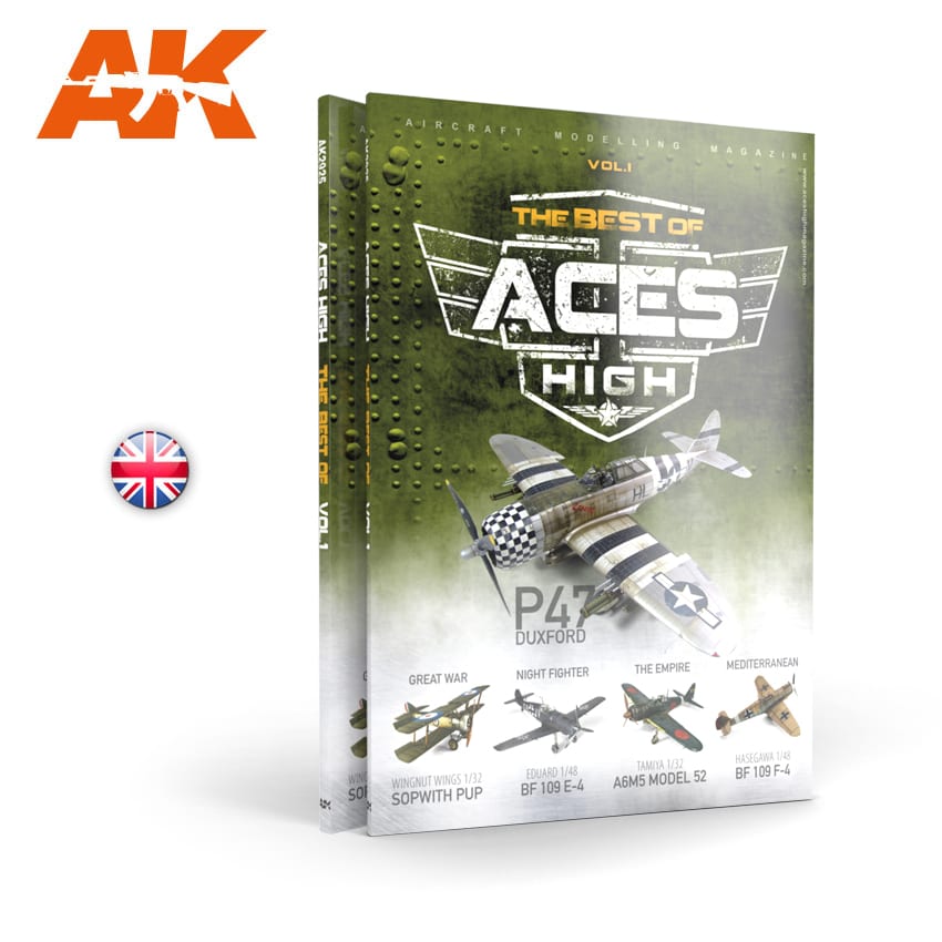 AK Interactive Aces High: The Best Of Vol.1 (8436564925046) | P-Rex Hobby